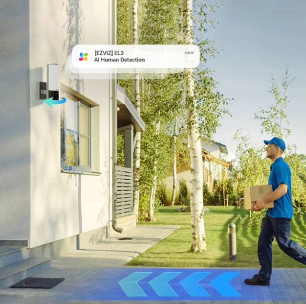 Ezviz EL3 3MP Smart Security Wall-Light Camera