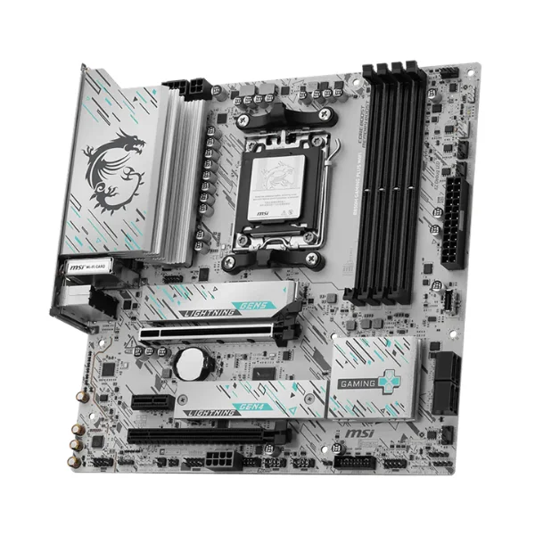 MSI B850M GAMING PLUS WIFI AM5 DDR5 mATX Motherboard
