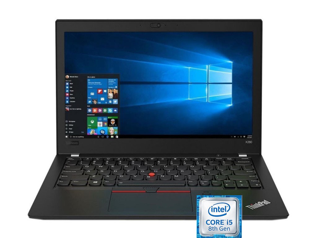 Lenovo, ThinkPad X280, Intel Core i5-8250U, 8 GB RAM, 256 SSD, Intel ...